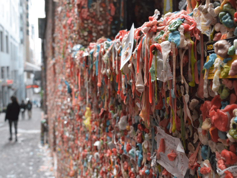 Story Of The Gum Wall In Seattle & Photos You Can't Unsee - Emerald ...